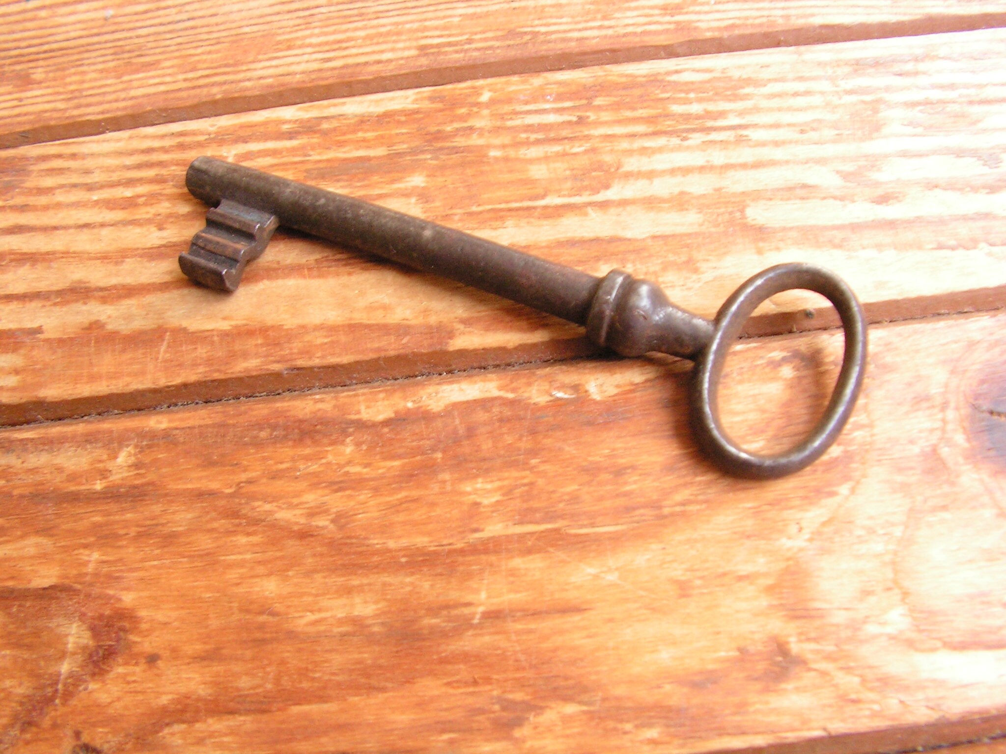 Vintage Key With Letter F Big Vintage Key Long Iron Key Old Key Antique ...