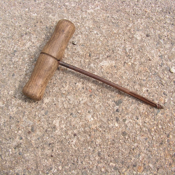 Antique Hand Drill - Etsy