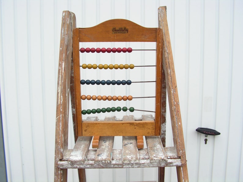 Rare English Big Abacus Antique Abacus Vintage Wooden Abacus - Etsy