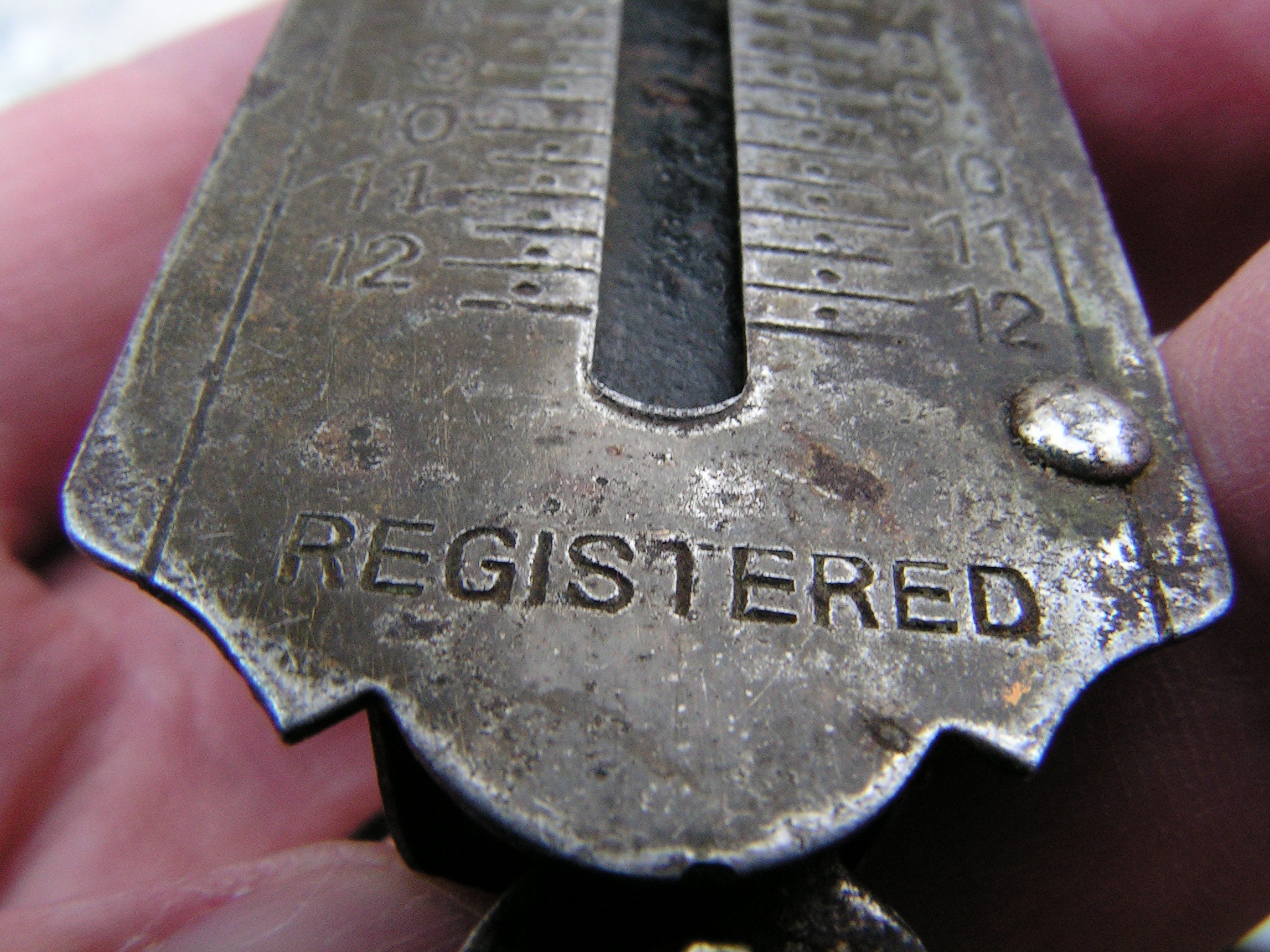 Vintage German pocket balance REGISTERED Old pocket scale 12 | Etsy