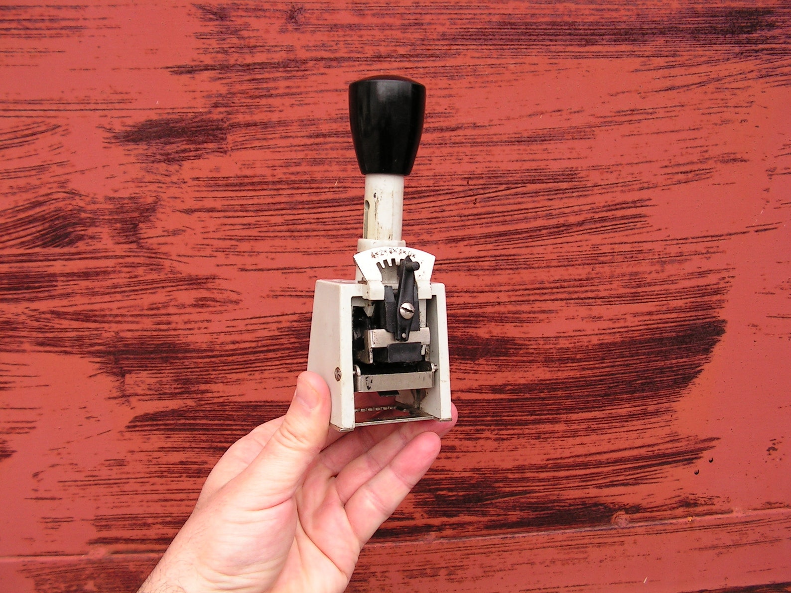 Vintage Automatic Numbering Machine Old Office DDR Stamp Retro - Etsy