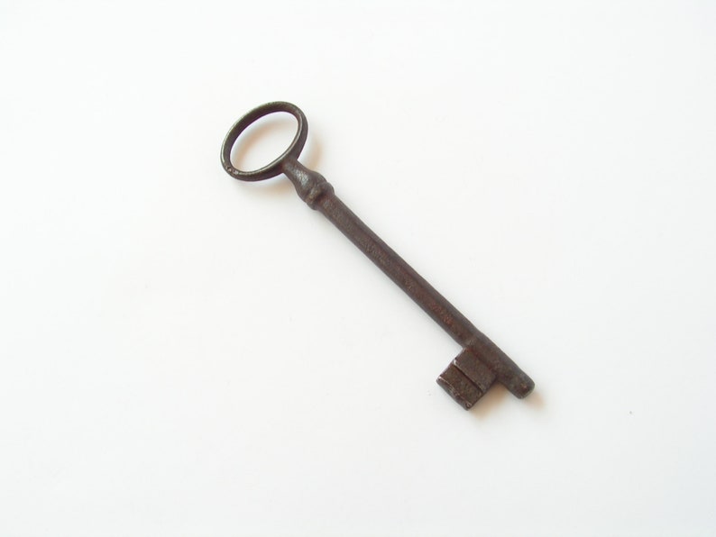 Antique Key Length 13 Cm Iron Forged Key Big Key Long Iron | Etsy