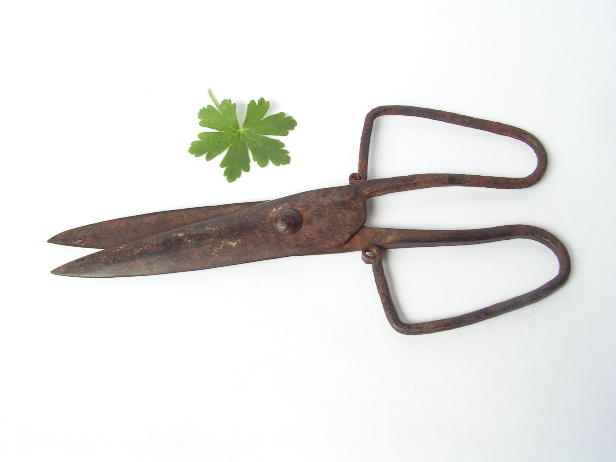 Antique Scissors 1800s Primitive Hand-forged Scissors Iron Big | Etsy