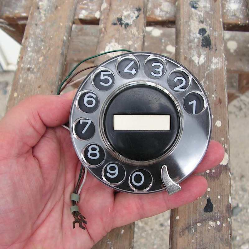 Rotary Phone Dial Disk - Etsy