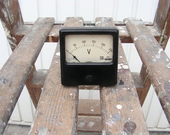 Retro Microammeter Vintage Ammeter Bakelite Body Analog Meters Old ...