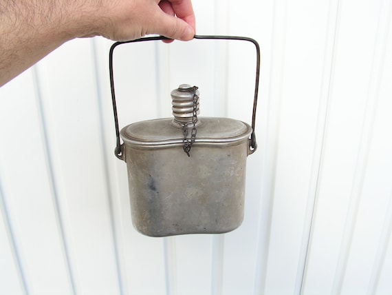 Vintage Military Mess Kit USSR Set Army Cans Food Drink Army | Etsy