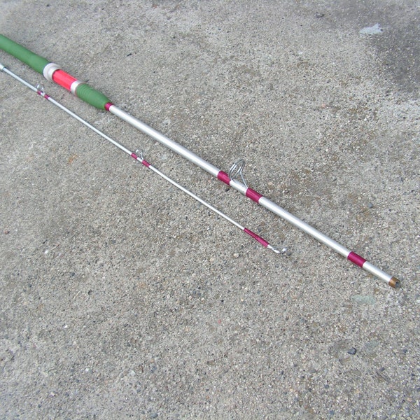 Vintage Fishing Rod With Case - Etsy