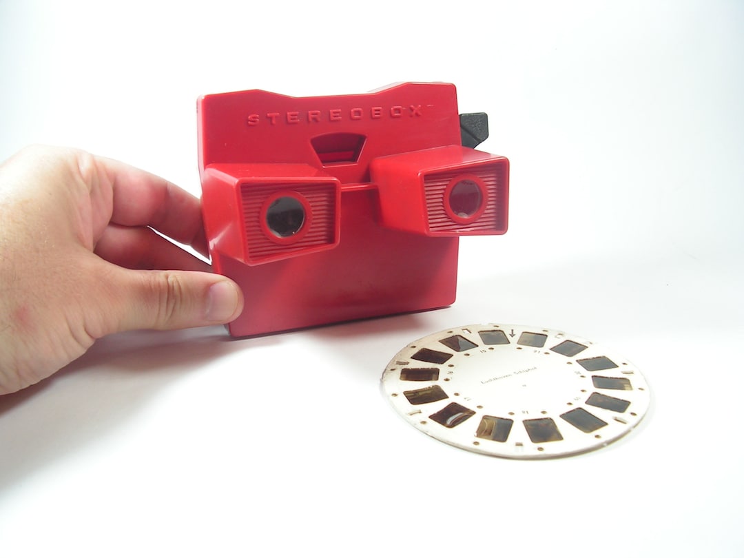 Vintage Slide Viewer, Diapositive Viewer, Stereoscope, 3D Viewer ...