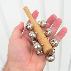 Vintage Wood Rattle Percussion Instruments Bell Music Musical ...