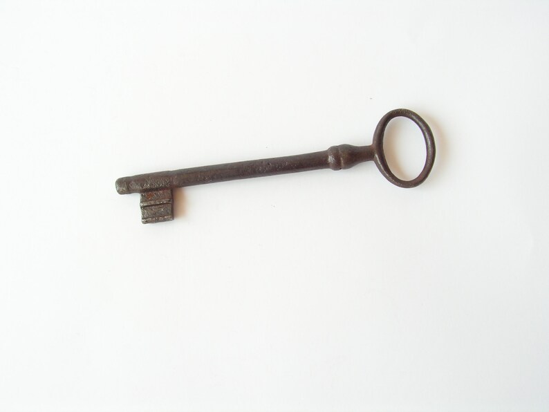 Antique Key Length 13 Cm Iron Forged Key Big Key Long Iron | Etsy