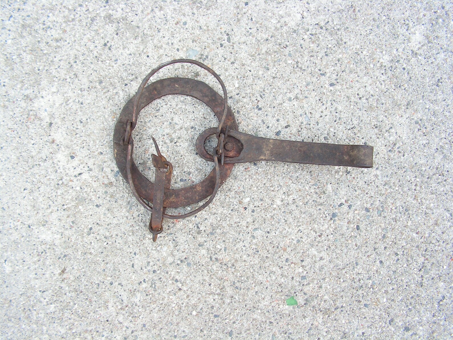 Antique Iron Trap Primitive Patina Trap Working Trap Rustic Trap Old ...