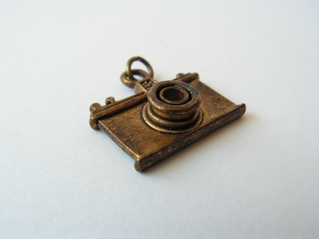 Vintage Pendant Camera, Handmade Brass Pendant Camera, Photographer ...
