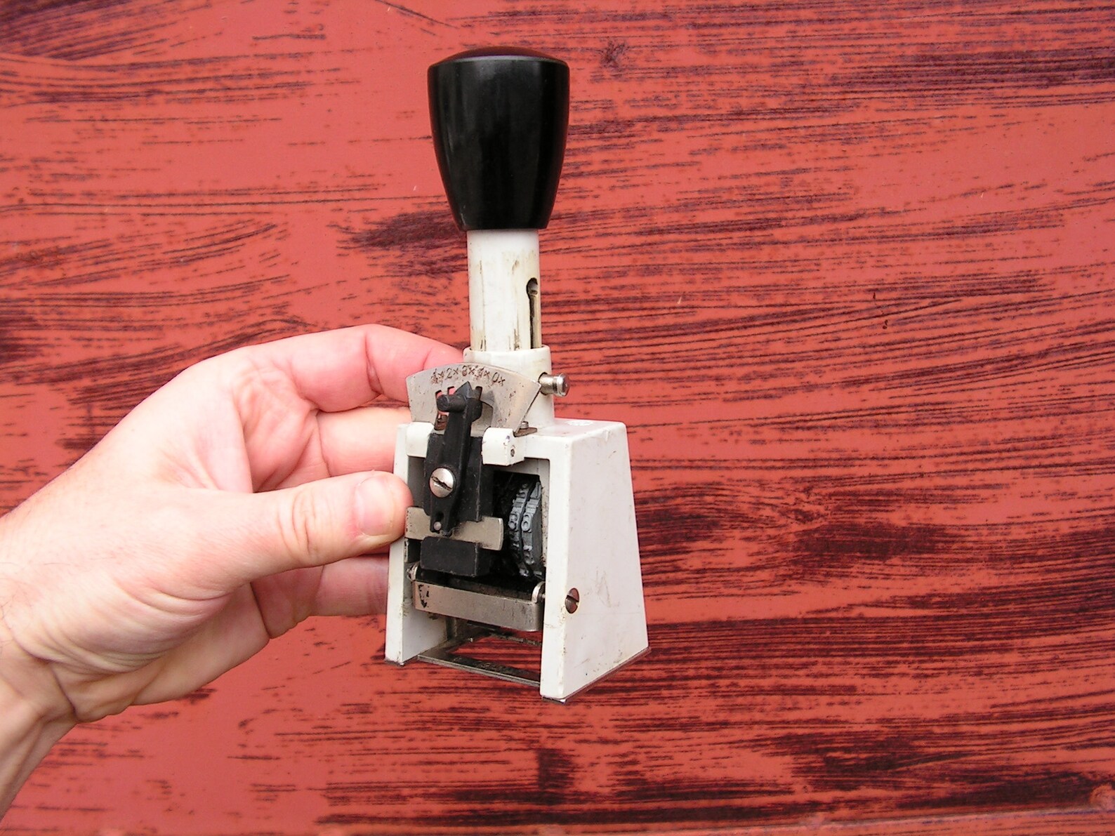 Vintage Automatic Numbering Machine Old Office DDR Stamp Retro | Etsy