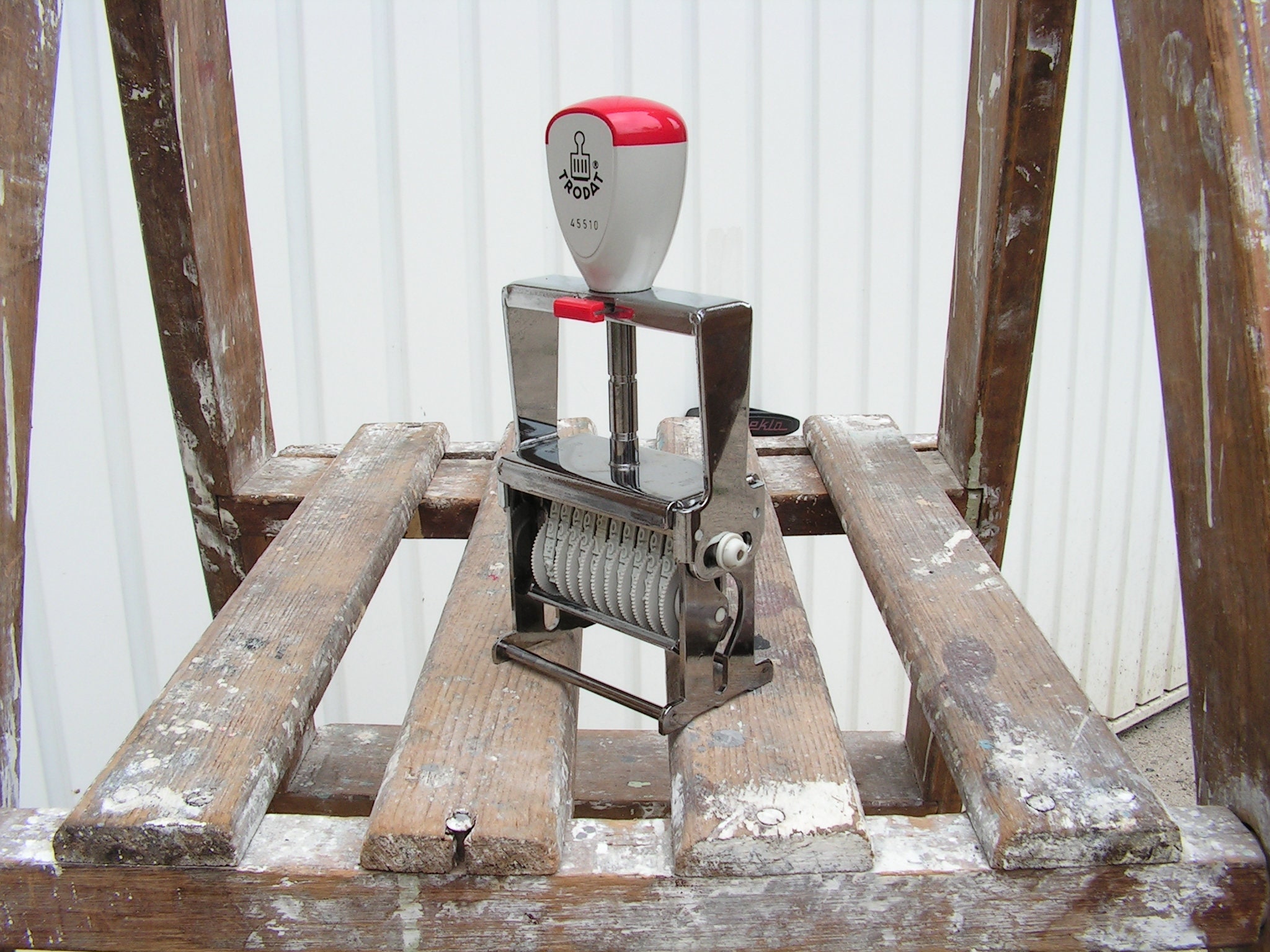 Vintage Stamp TRODAT, Numbering Mashine, Numbering Stamp, Hand Stamp ...