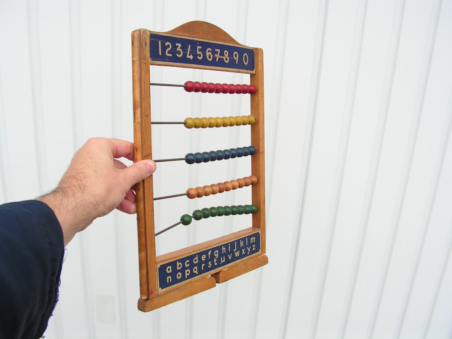 Rare English Big Abacus Antique Abacus Vintage Wooden Abacus - Etsy