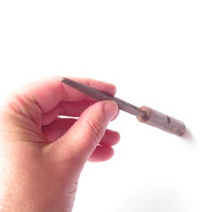 Antique File 1920s Vintage Rasptriangle Metal Files Metalworking Tool ...