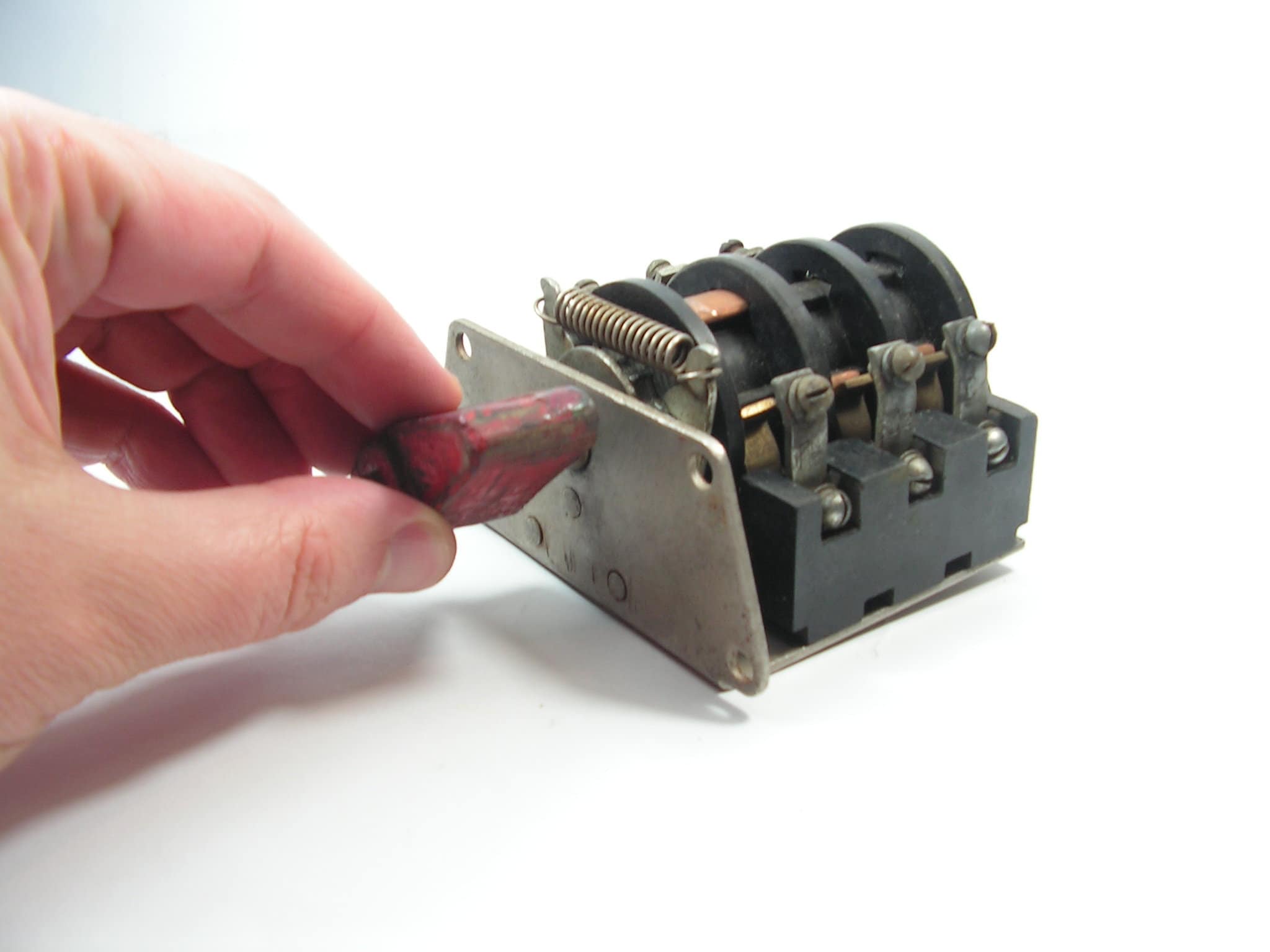 Vintage Mechanical Switch 1957s Switch 220V 500V Toggle - Etsy