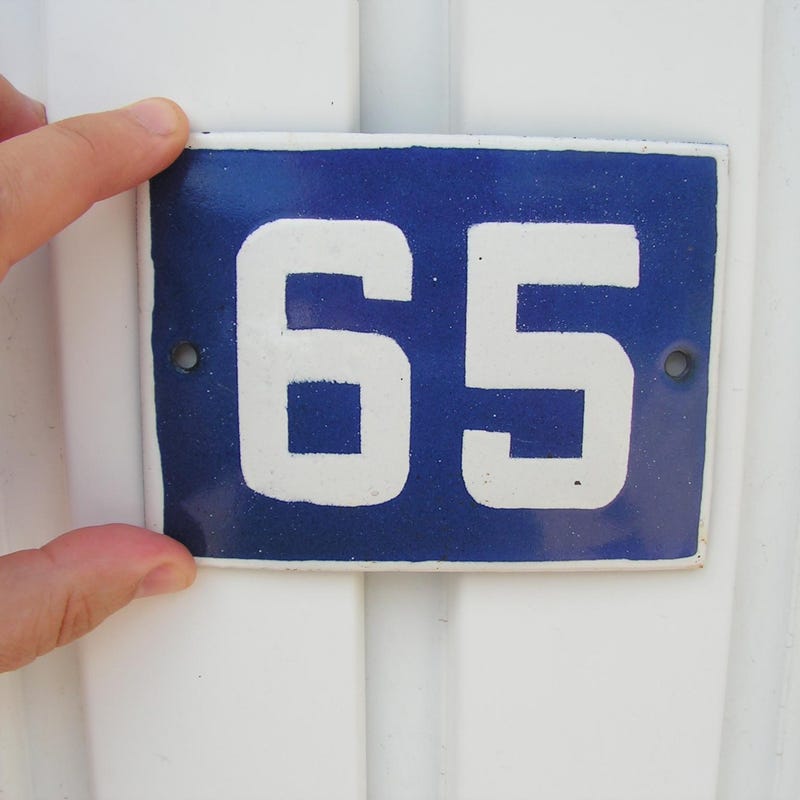 French House Numbers - Etsy