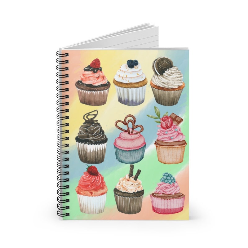 Cupcake Notebook - Etsy