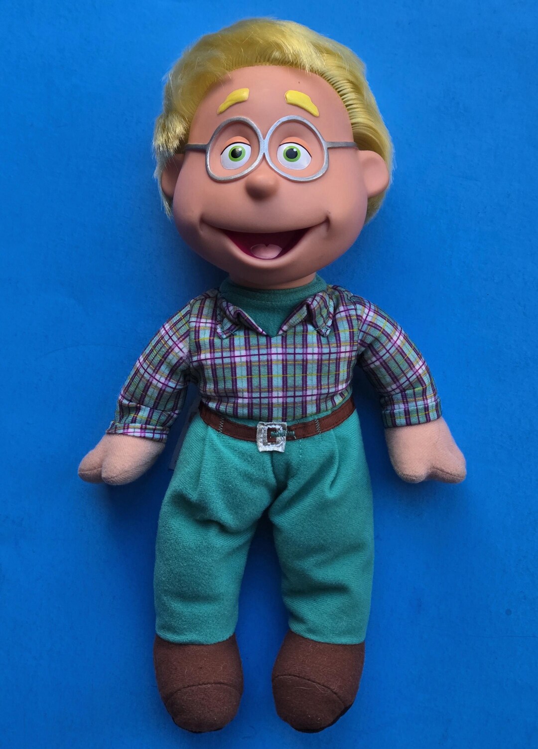 The Puzzle Place Ben Olafson Doll 1994 Vintage Fisher Price 14" Plush ...