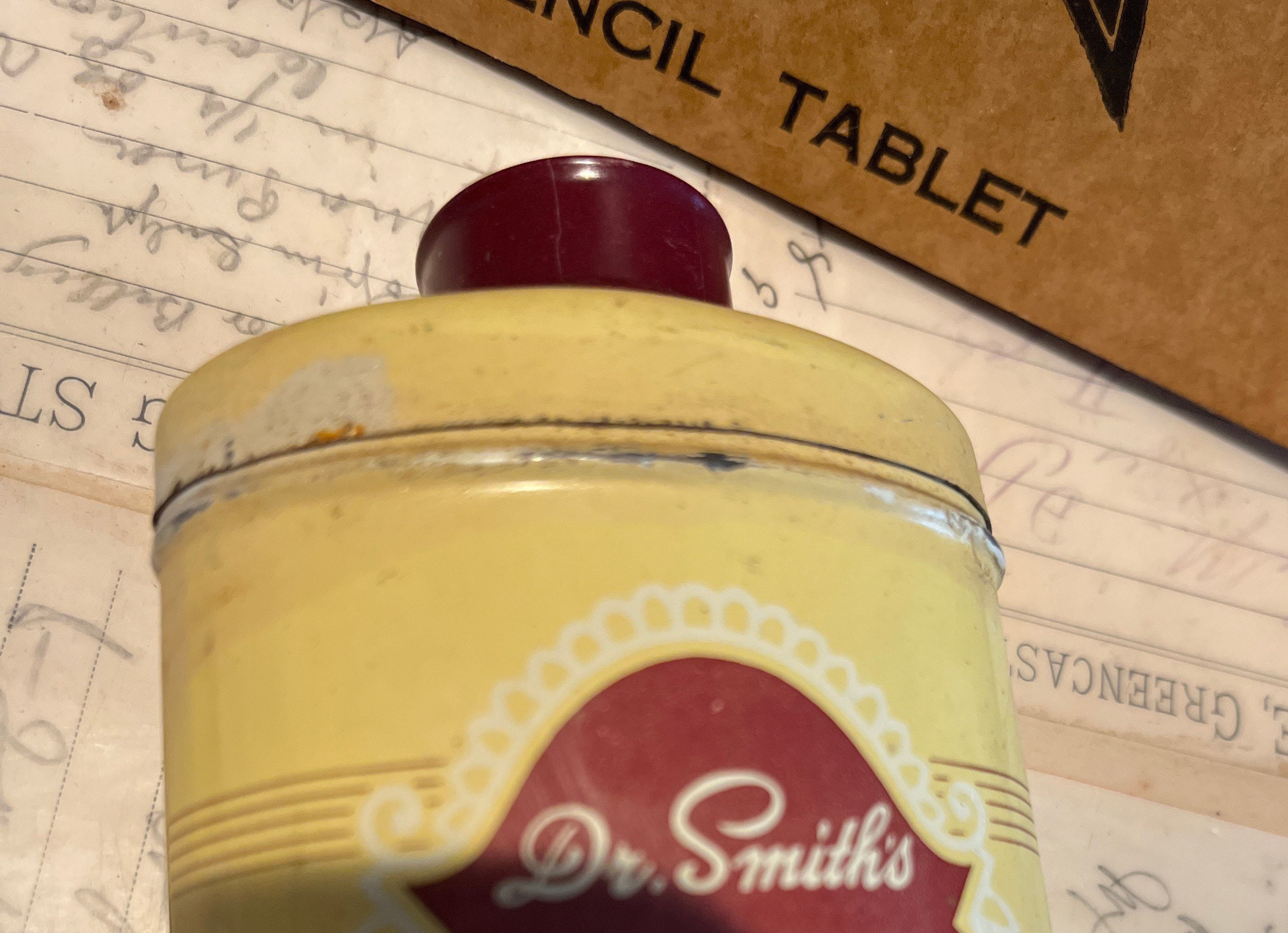 Memorabilia Art & Collectibles 1940’s Original sulfa-dent VINTAGE tooth ...