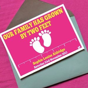 Our Family Has Grown by 2 Feet - Etsy