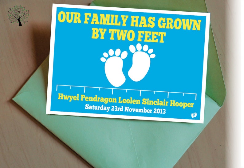 Our Family Has Grown by 2 Feet - Etsy