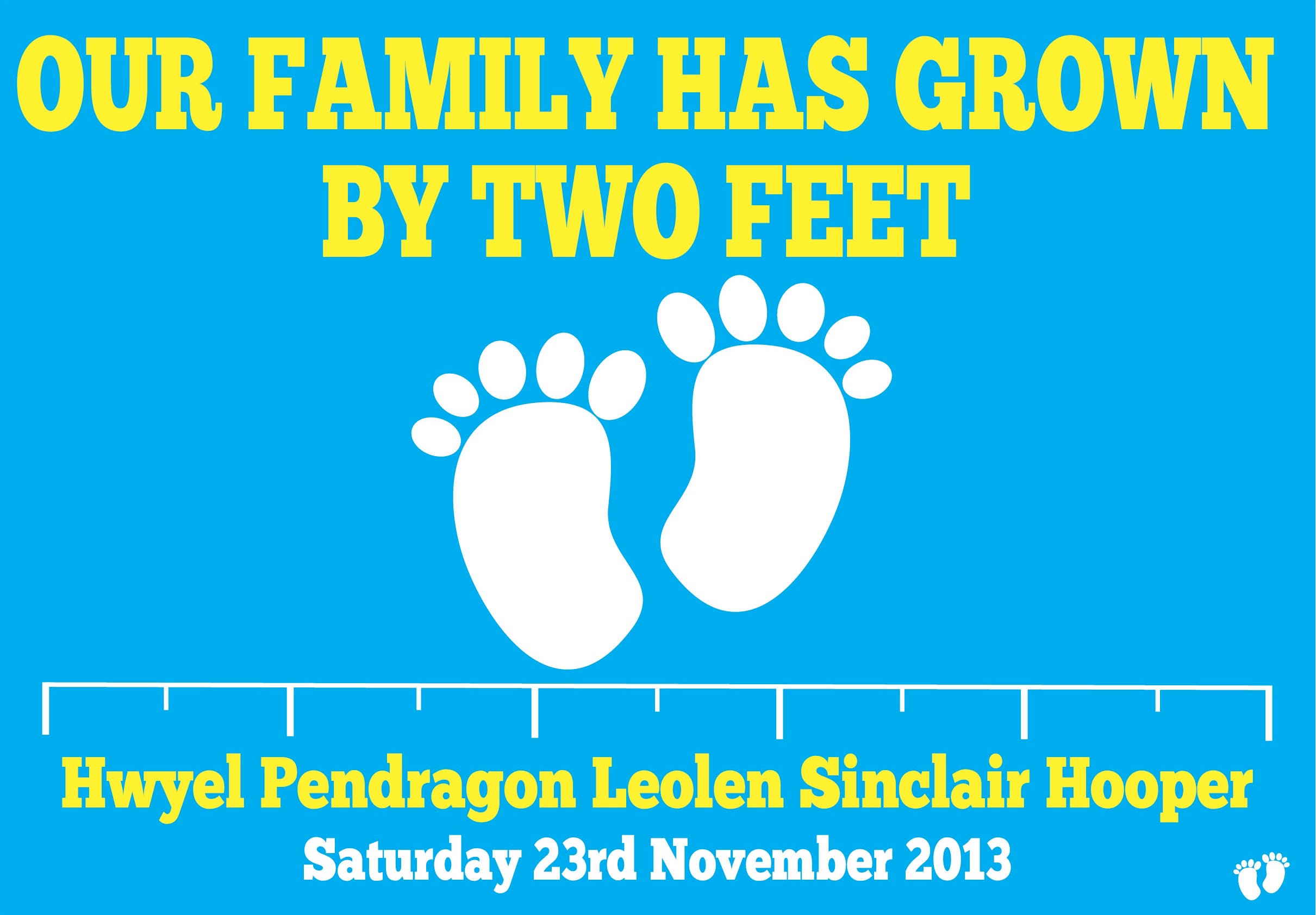 Our Family Has Grown by 2 Feet - Etsy