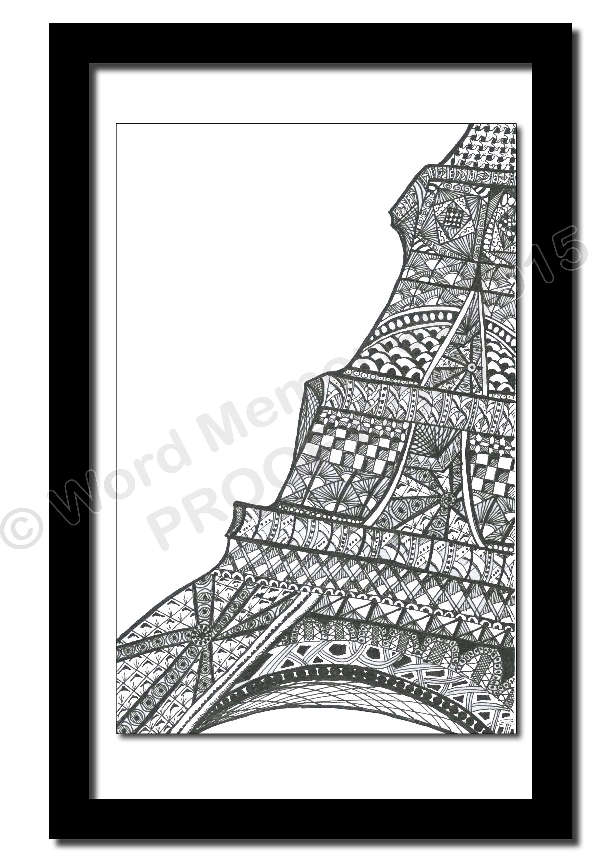 Eiffel Tower Doodle