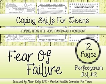 Fear of Failure Worksheet - Etsy