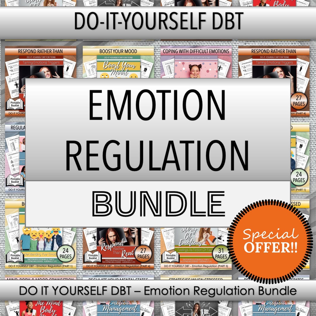 EMOTION REGULATION (228 Pages) - Do-it-yourself DBT - Coping Skills for ...