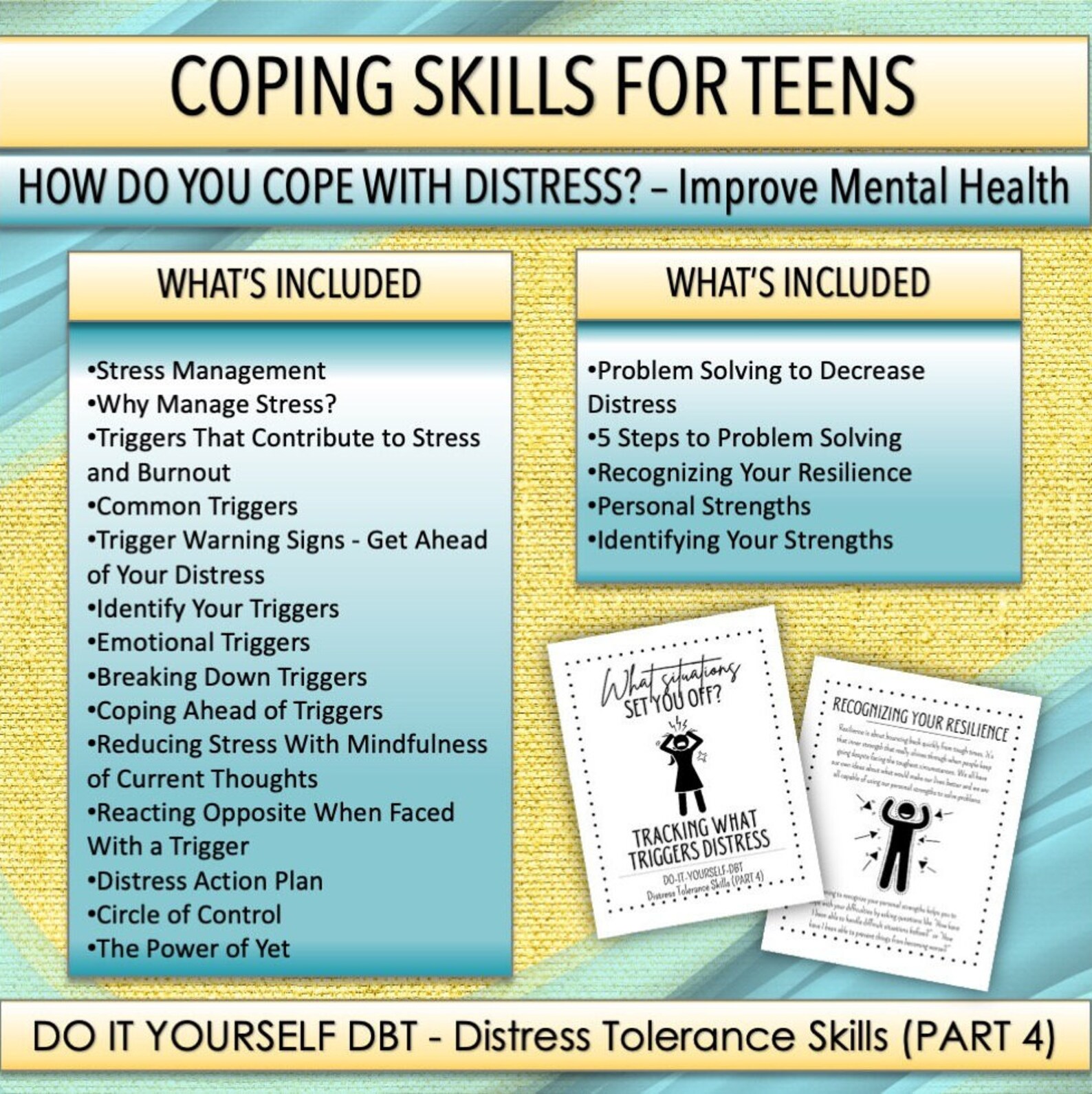 Keep Your Cool Under Stress - Do-it-yourself DBT Distress Tolerance ...