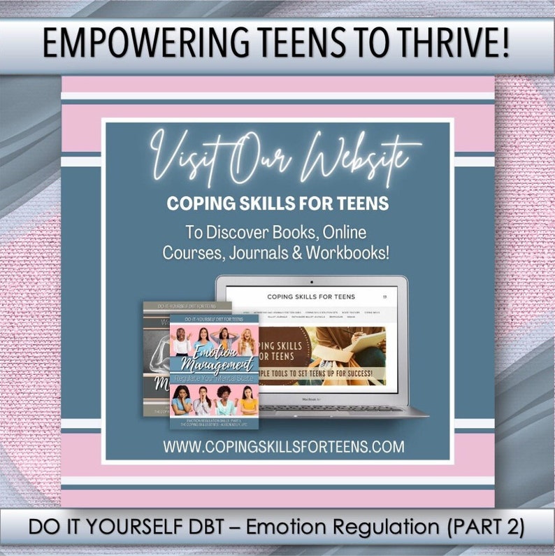 Emotion Management Do-it-yourself DBT Emotion Regulation part 2, Coping ...