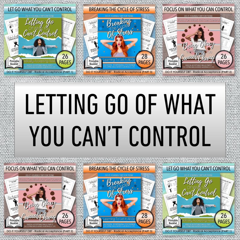 RADICAL ACCEPTANCE (80 Pages) - Do-it-yourself DBT - Coping Skills for ...