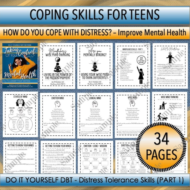 Taking Control of Your Mental Health Do-it-yourself DBT Distress ...