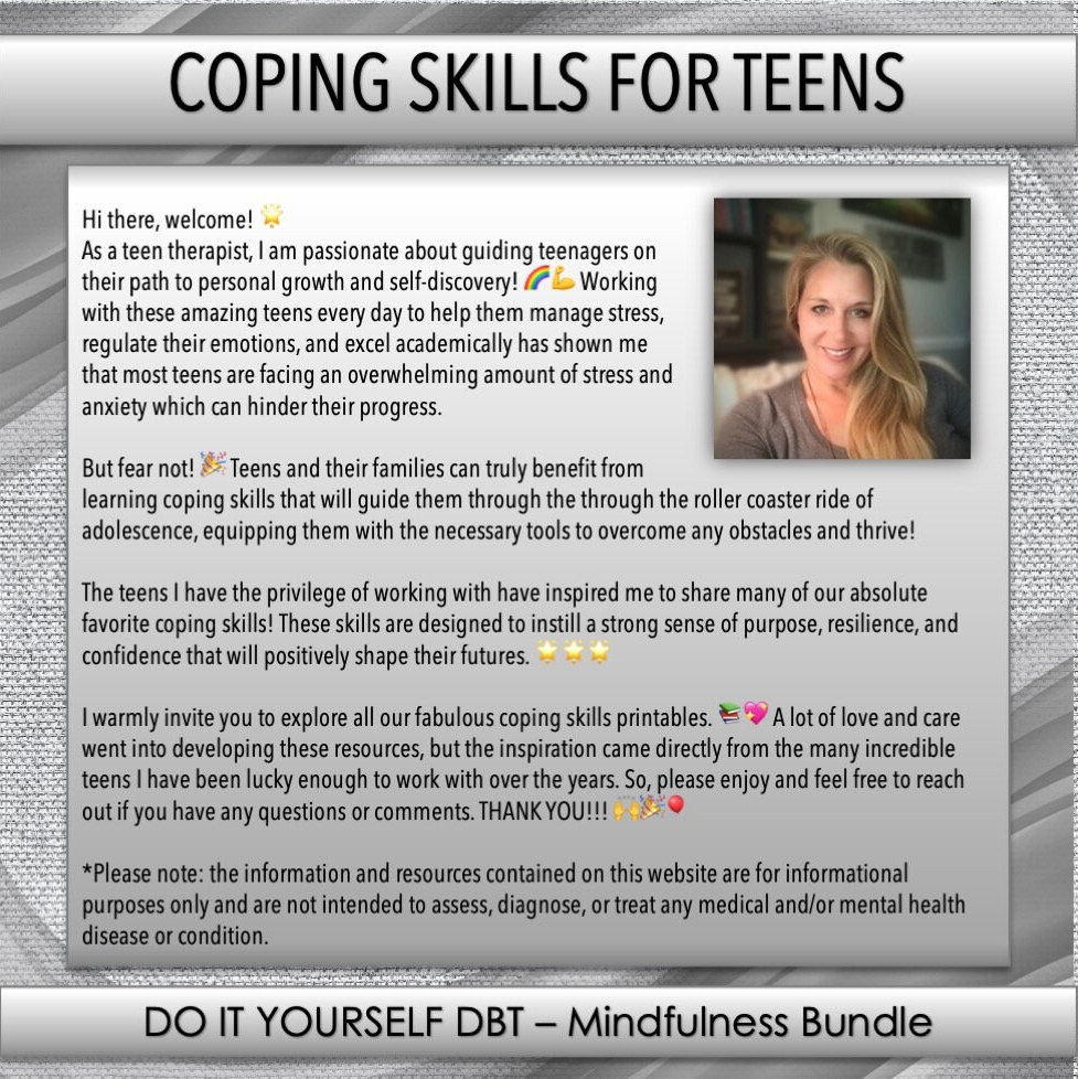 RADICAL ACCEPTANCE (80 Pages) - Do-it-yourself DBT - Coping Skills for ...