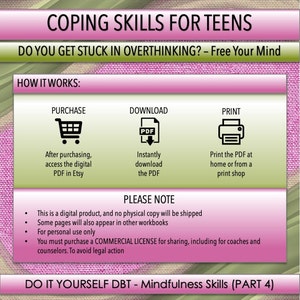 Shut Down Your Mind's Inner Chatter (wise Mind Thinking) DBT Mindfulness (part 4), Coping Skills ...