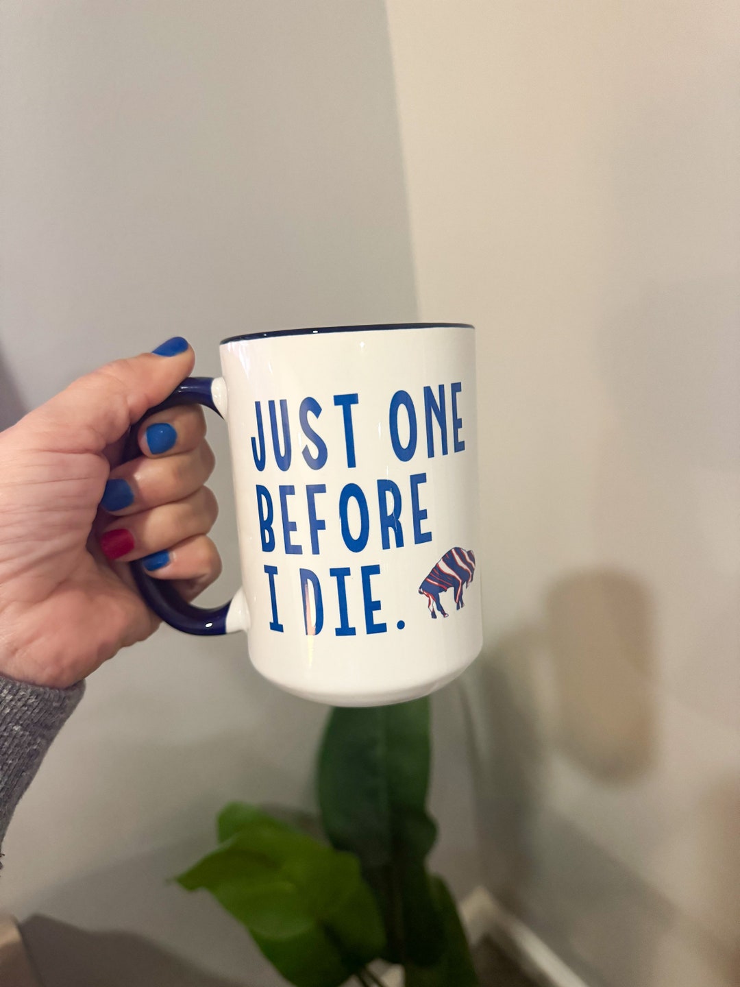 Just One Before I Die, Bills Mug, Buffalo Mug - Etsy