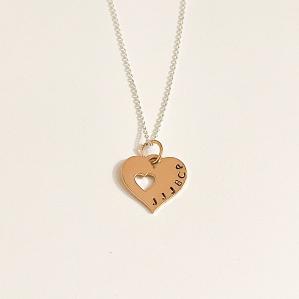 Heart Shape Necklace - Etsy
