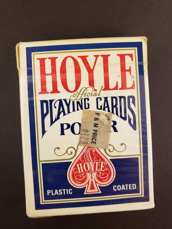 Vintage Hoyle Poker Playing Cards - Etsy