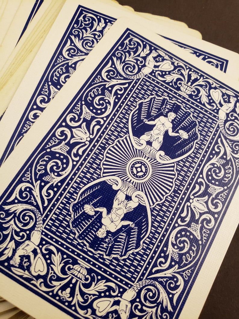 Vintage Hoyle Poker Playing Cards - Etsy