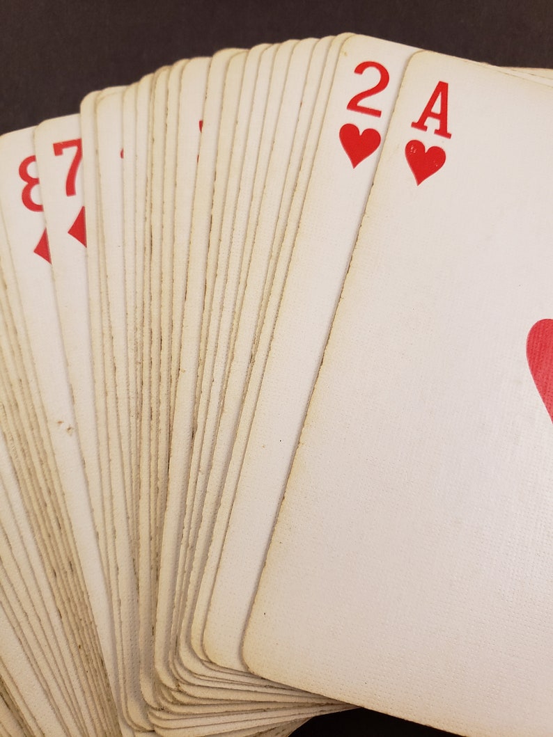 Vintage Hoyle Poker Playing Cards - Etsy