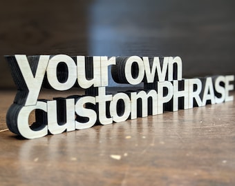 Stand up Letters - Etsy
