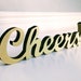 Custom Laser Cut Stand up or Hanging Sign Classic Script Unfinished - Etsy
