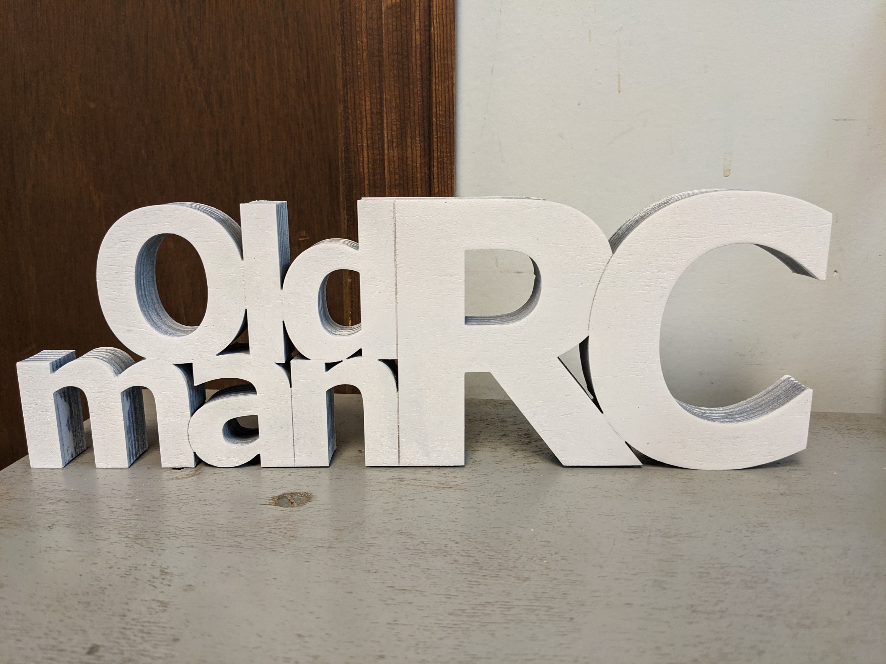 Custom Laser Cut Stand up or Hanging Sign Block Letters and | Etsy