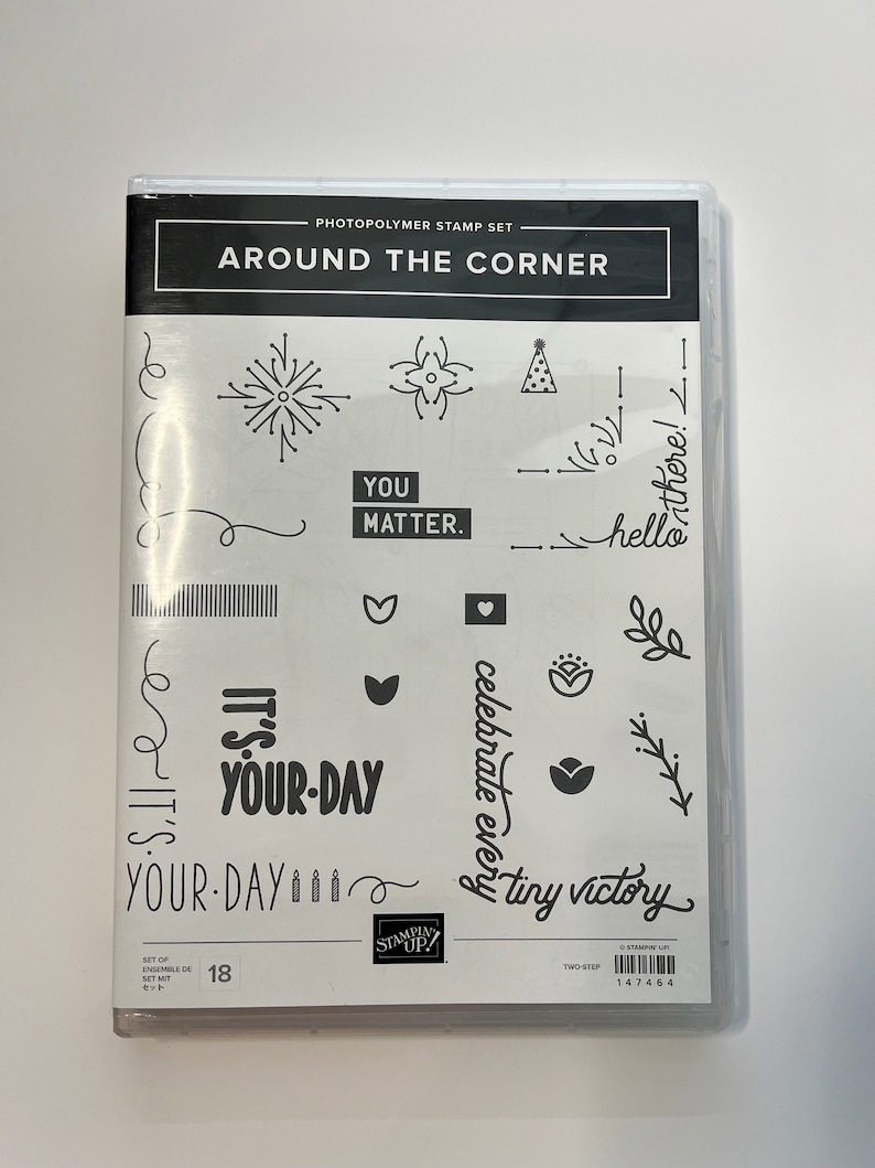 Around the Corner Stamp Set - Etsy