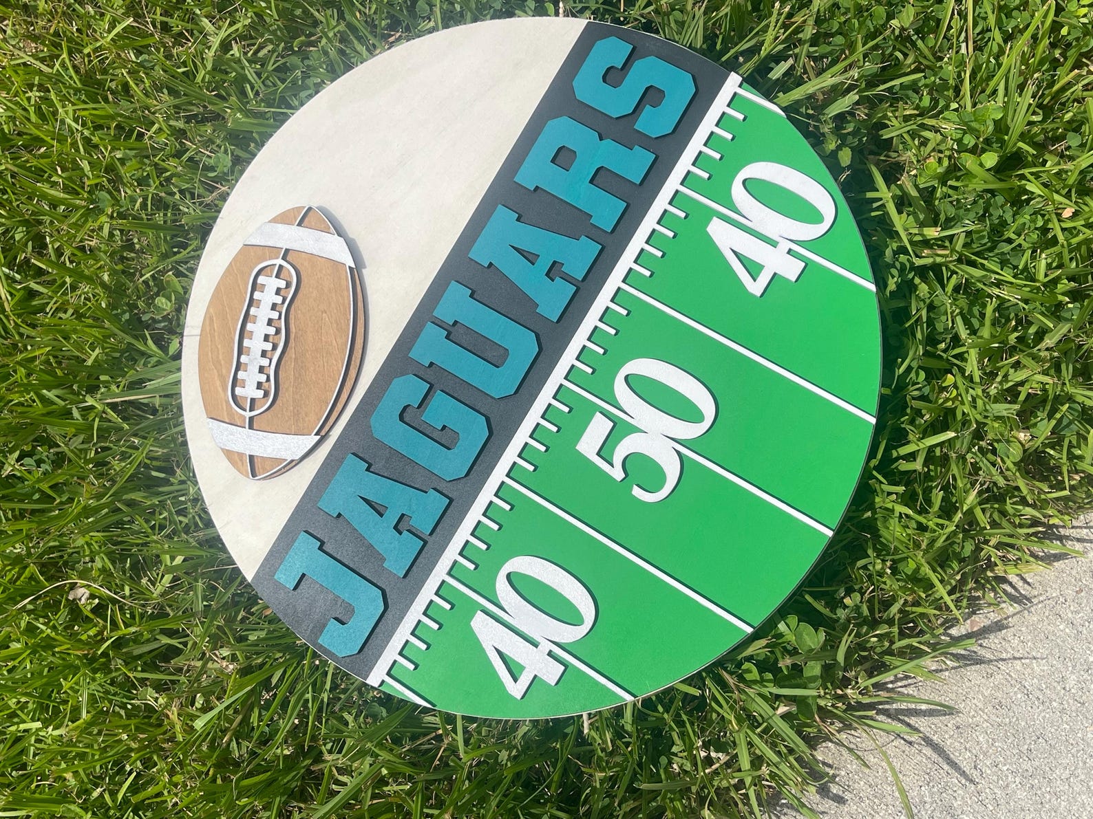 Football Door Hanger | Game Day Porch Decor | Sports Fan Front Door ...