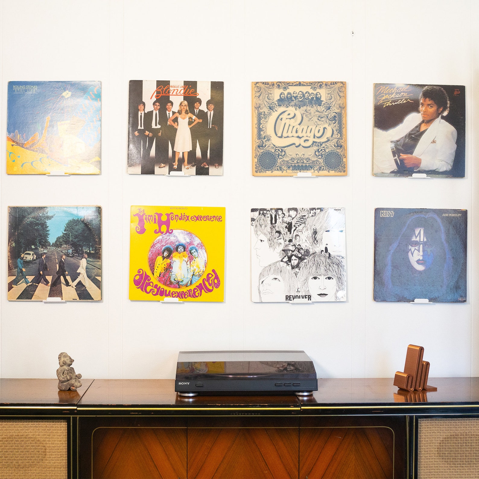 Vinyl Record Shelf | Album Wall Mount Display - Etsy