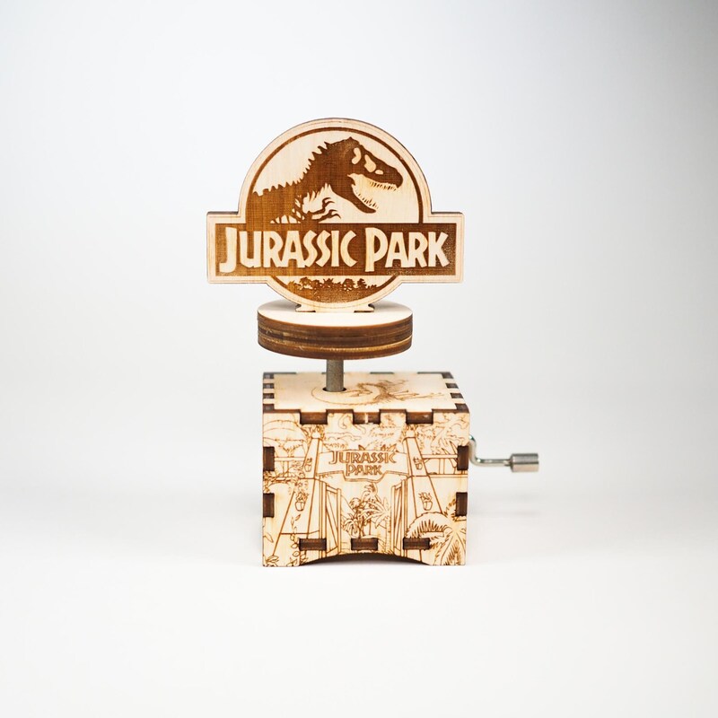 Jurassic Park Music Box - Etsy