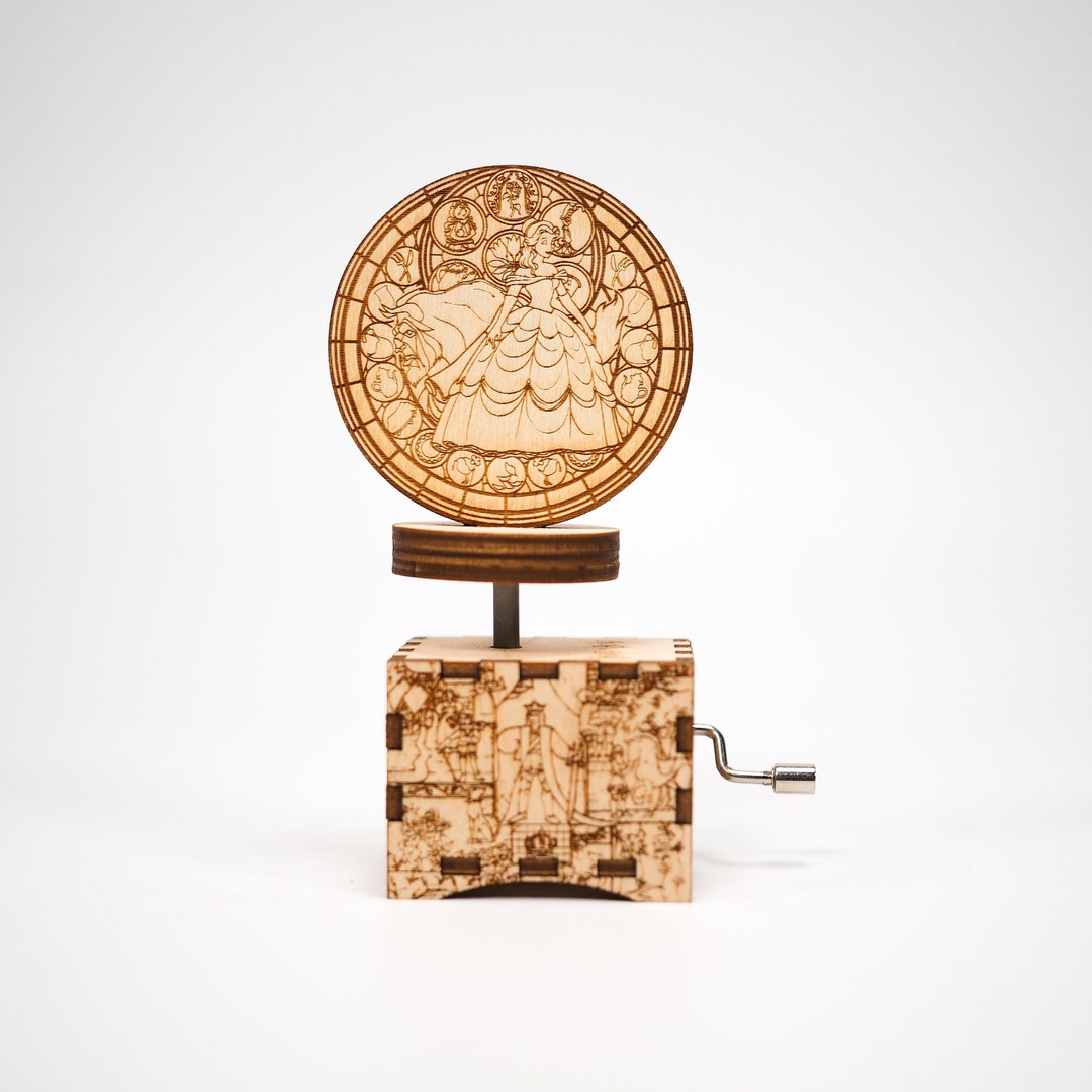 Custom Music Box Beauty and the Beast Tale as Old as Time Made in USA ...